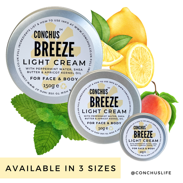 Breeze Light Cream - CONCHUS - Natural Soap & Skincare
